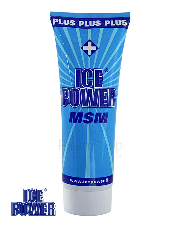 Ice Power Plus Cold gél s MSM 200ml | PharmShop