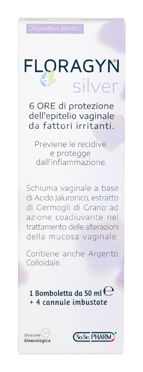 Floragyn Vaginálna pena Silver 50ml | PharmShop