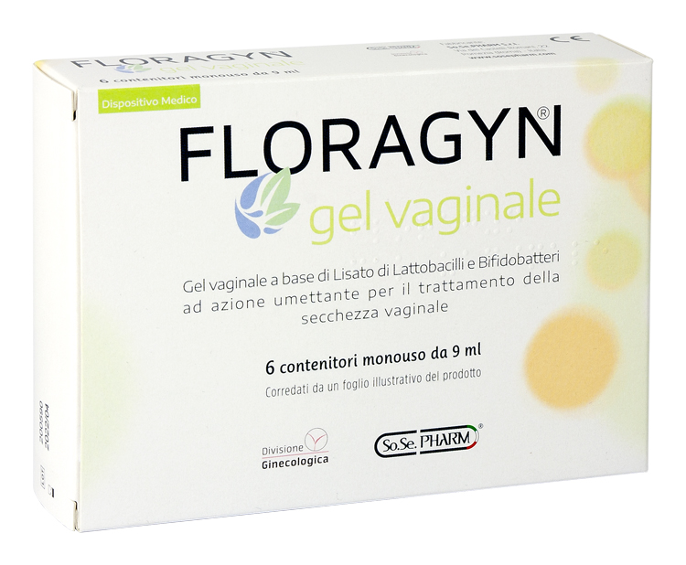 Floragyn Vaginálny lubrikačný gél 6x9ml | PharmShop